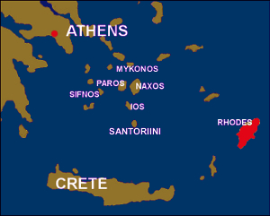 Rhodes Travel Guide - Top 10 Greek Islands - Fourth Best Greek Island